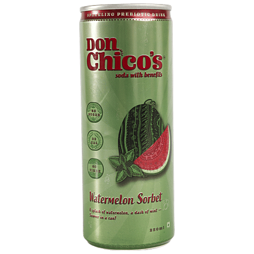 Buy Don Chico's Watermelon Sorbet Sparkling Prebiotic Drink Online at ...