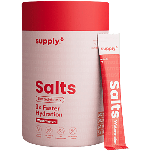 Buy Supply6 Salts Watermelon Flavoured Electrolyte Mix Online at Best ...