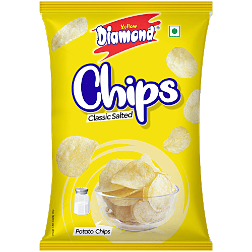 Buy Yellow Diamond Classic Salted Potato Chips Online at Best Price of ...