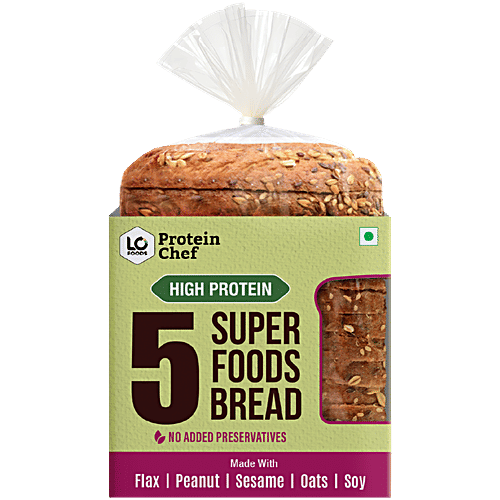 Buy Protein Chef High Protein 5 Super Foods Bread Online at Best Price ...