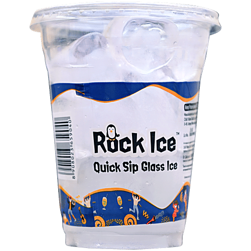Buy ROCK ICE Quick Sip Glass Ice Online at Best Price of Rs 30 - bigbasket