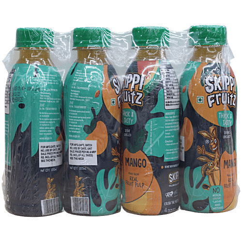 Buy Skippi Thick & Tasty Fruitz Mango Real Pulp Online at Best Price of ...