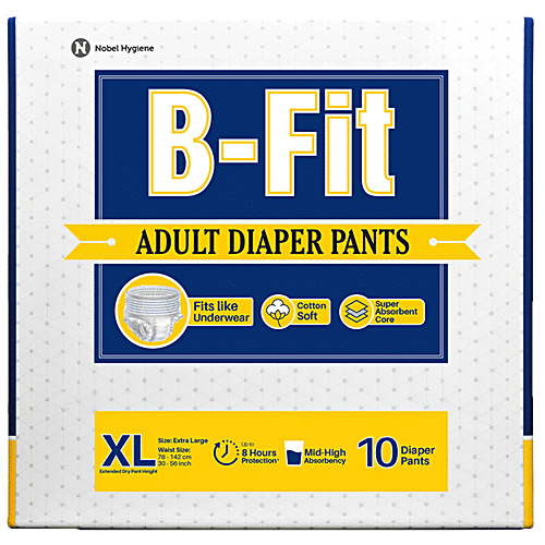 Buy B-Fit Adult Diapers Pants - XL Online at Best Price of Rs 269 ...