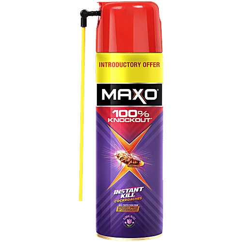 Buy Maxo Instant Cockroaches Kill Spray Online at Best Price of Rs 80 ...