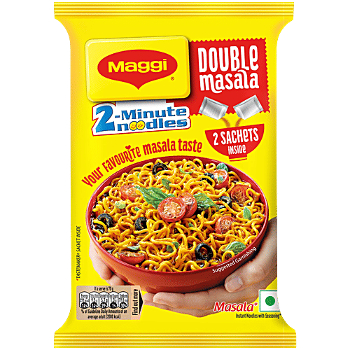 Buy Maggi Double Masala Instant Noodles Online at Best Price of Rs 20 ...