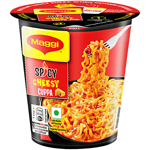 Buy Maggi Spicy Cheesy Instant Cuppa Noodles Online at Best Price of Rs ...