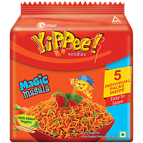Buy Sunfeast YiPPee! Magic Masala Noodles Online at Best Price of Rs 75 ...