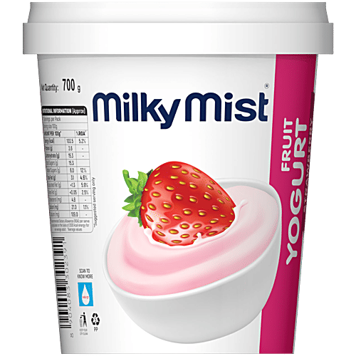 Buy Milky Mist Strawberry Fruit Yogurt Online at Best Price of Rs 225 ...