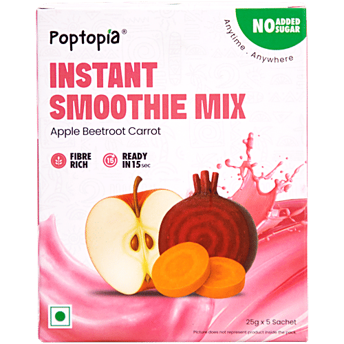 Buy Poptopia Apple Beetroot Carrot Instant Smoothie Mix Online at Best ...