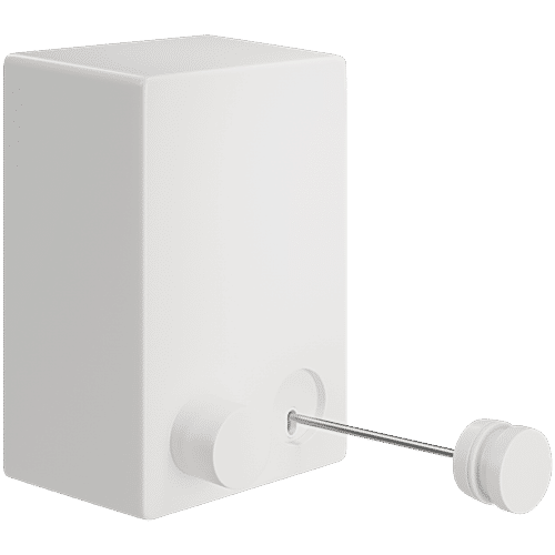 Buy Lifelong Premium Aluminium Wall Mount Retractable Cloth Liner ...