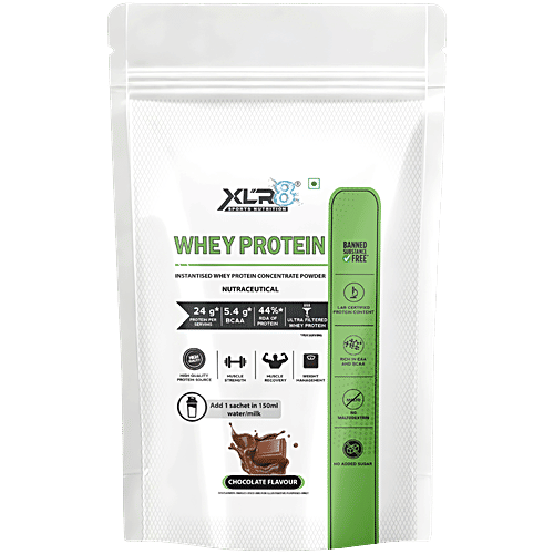 Buy XLR8 Chocolate Flavour Whey Protein Powder Online at Best Price of ...