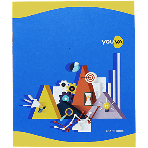 Buy Youva 1 mm 28 Pages Graph Book - Small, 16 x 20 cm, Interleaf ...