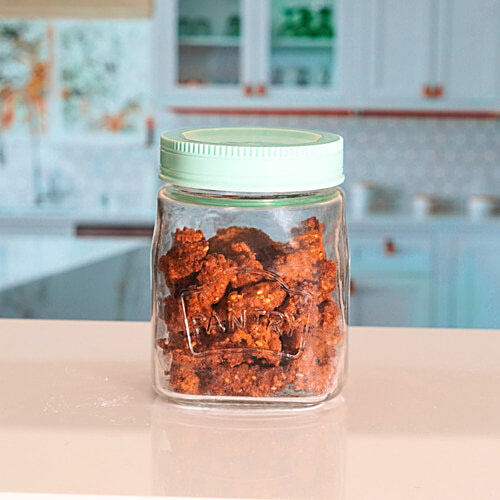 Buy Yera Glass Square Clear Jar Online at Best Price of Rs 199 - bigbasket