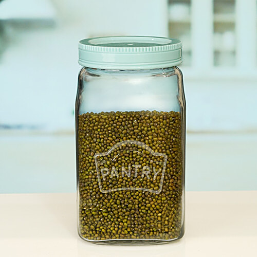 Buy Yera Glass Square Clear Jar Online at Best Price of Rs 159 - bigbasket