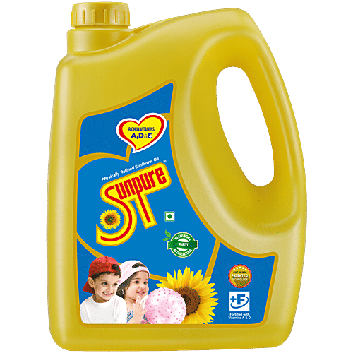 Buy Sunpure Physically Refined Sunflower Oil Online at Best Price of Rs ...
