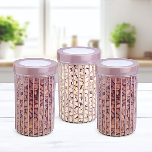 Buy Joyo Better Home Linea Storage Containers - Brown Online at Best ...