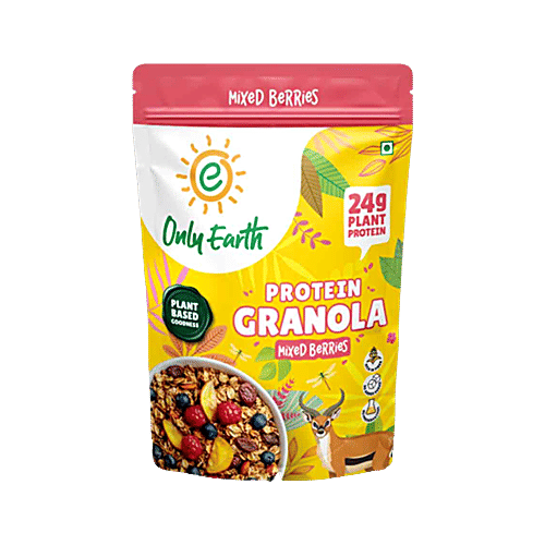 Buy Only Earth Mixed Berries Protein Granola Online at Best Price of Rs ...