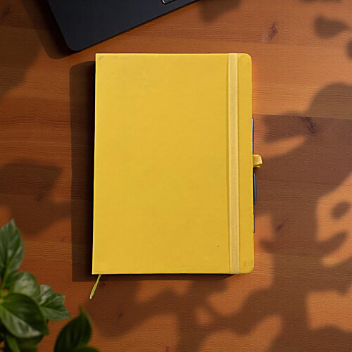 Buy Cubic A5 Undated New Year Diary - Yellow Online at Best Price of Rs ...
