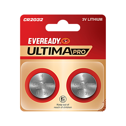 Buy Eveready Ultima Pro CR2032 3V Lithium Coin Batteries Online at Best ...