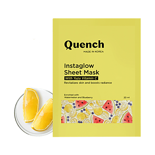 Buy Quench Instaglow Sheet Mask Online at Best Price of Rs 66.33 ...