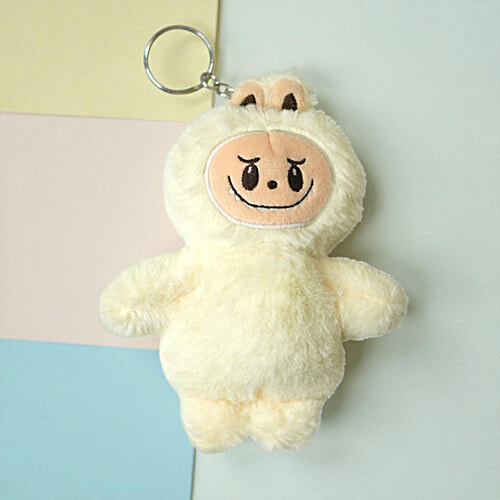 Buy Lazy Baby White Monster Plush Key Chain Online at Best Price of Rs ...
