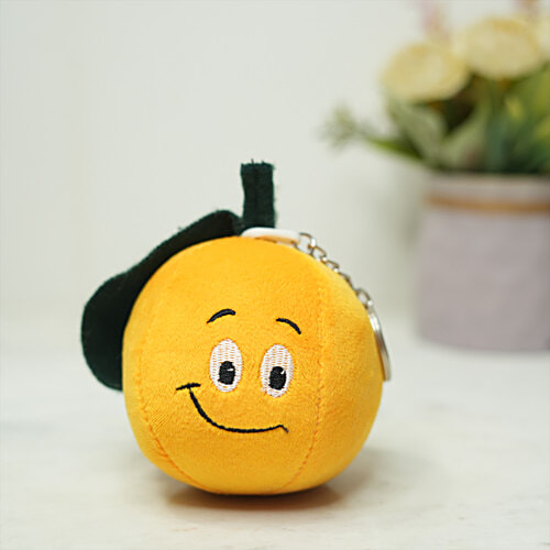 Buy Lazy Baby Orange Fruit Plush Key Chain Online at Best Price of Rs ...