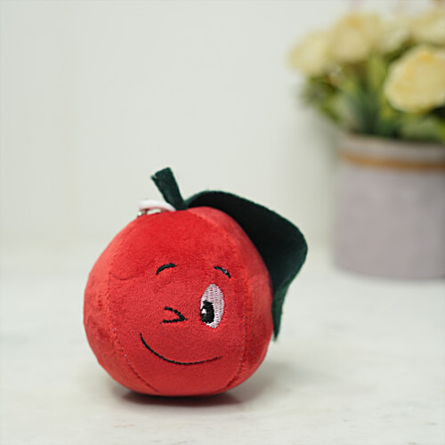 Buy Lazy Baby Red Fruit-Shaped Plush Key Chain Online at Best Price of ...