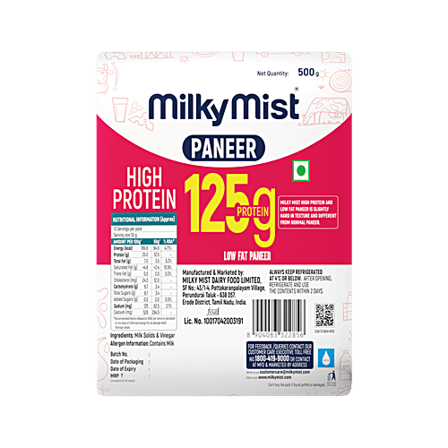 Buy Milky Mist High Protein Paneer Online at Best Price of Rs 340 ...