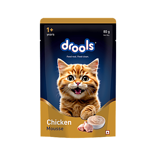 Buy Drools Chicken Mousse Adult Cat Wet Food Online at Best Price of Rs ...