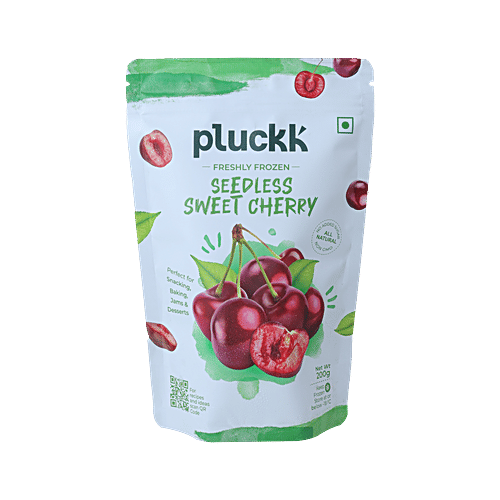 Buy Pluckk Freshly Frozen Seedless Sweet Cherry Online at Best Price of ...