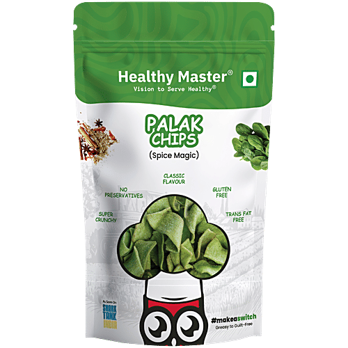Buy Healthy Master Spice Magic Palak Chips Online at Best Price of Rs ...