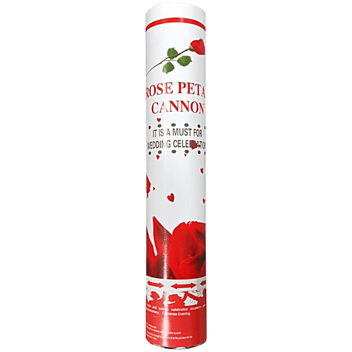 Buy Party Propz Rose Petals Cannon Party Poppers 30 cm For Birthday ...
