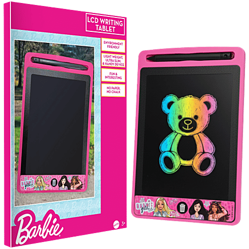 Buy Kriiddaank Barbie LCD Writing Tablet For 3+ Years Online at Best ...
