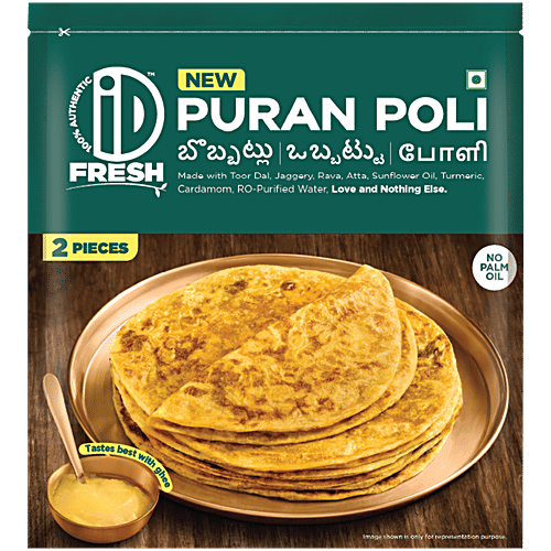 Buy iD Fresh Puran Poli - Made With Toor Dal Online at Best Price of Rs ...