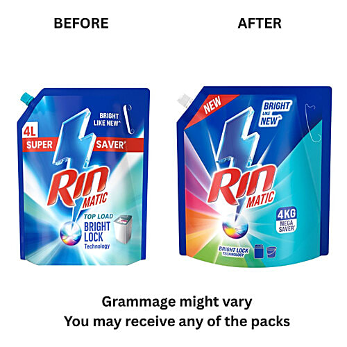 Buy Rin Matic Top Load Liquid Detergent Online at Best Price of Rs 420 ...