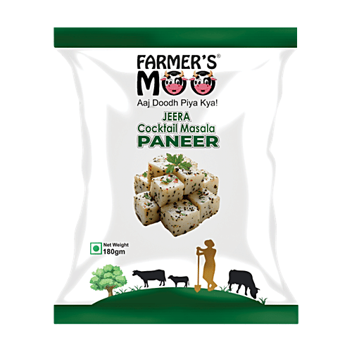 Buy Farmer's Moo Jeera Cocktail Masala Paneer Online at Best Price of ...
