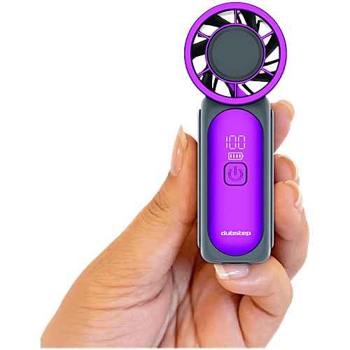 Buy Dubstep Flo Mini Handheld USB Rechargeable Cooling Fan - 6x Speed ...