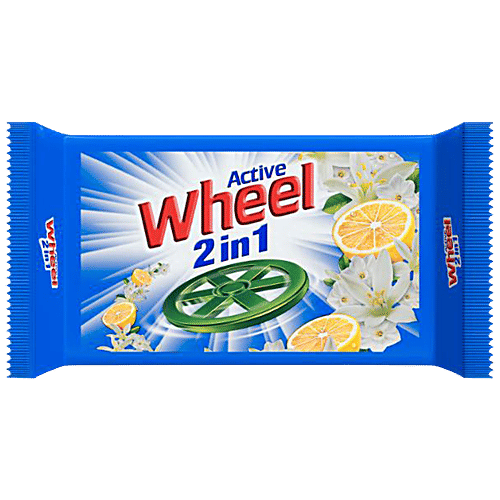 Buy Wheel Blue Detergent Bar 130Gm Online at the Best Price of Rs 5 ...