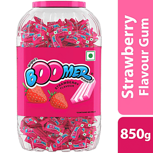 Buy Boomer Strawberry Flavoured Chewing Gum Online at Best Price of Rs ...