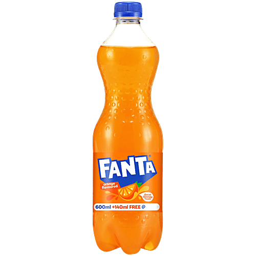 Buy Fanta Soft Drink Orange Flavour 600 Ml Online at the Best Price of Rs 38 - bigbasket
