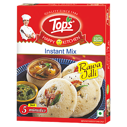 Buy Tops Instant Mix Rava Idli 200 Gm Carton Online at the Best Price ...