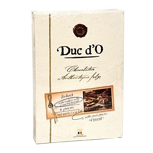 Buy Duc Do Truffles Milk W Crunchy Biscuit 100 Gm Carton Online At Best ...