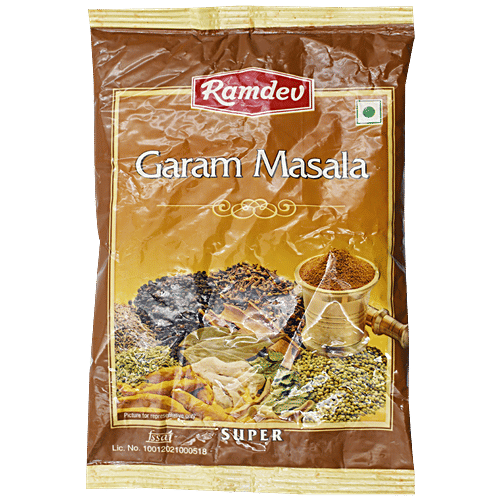 Buy Ramdev Powder Garam Masala 100 Gm Pouch Online at the Best Price of ...