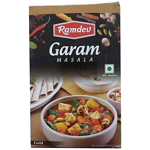 Buy Ramdev Powder Garam Masala 100 Gm Carton Online at the Best Price ...