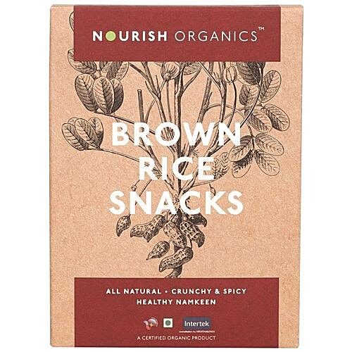 Buy Nourish Organics Brown Rice Snacks Online at Best Price of Rs null ...