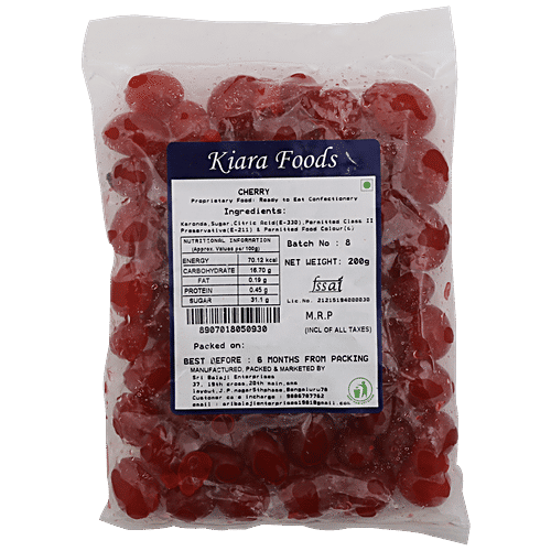 Buy Kiara Foods Dry Fruit Cherry 200 Gm Online At Best Price of Rs 90 ...