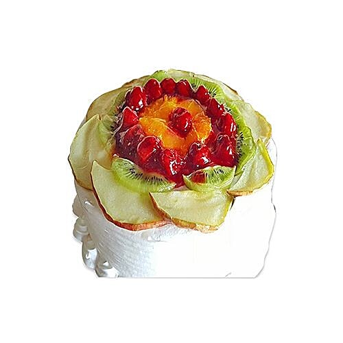 Buy Aaron Bake N Brew Fresh Cake Fresh Fruit Cream 500 Gm Online at the ...