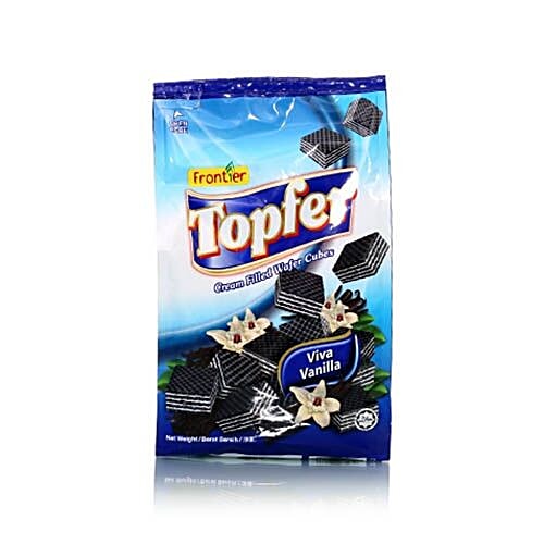 Buy Frontier Topfer Wafer Cubes Viva Vanilla 200 Gm Online At Best ...