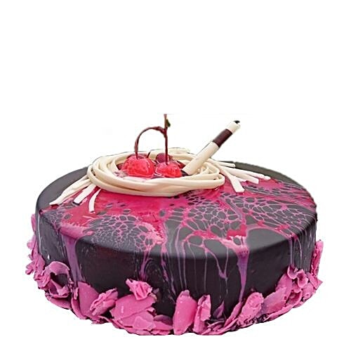 Buy Just Bake, Jeevan Bhima Nagar Fresh Cakes - Sumptuous Strawberry ...