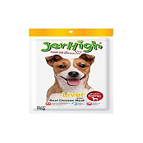 Buy Jer High Dogs Food & Treats - Jer High Liv Stix Online at Best ...
